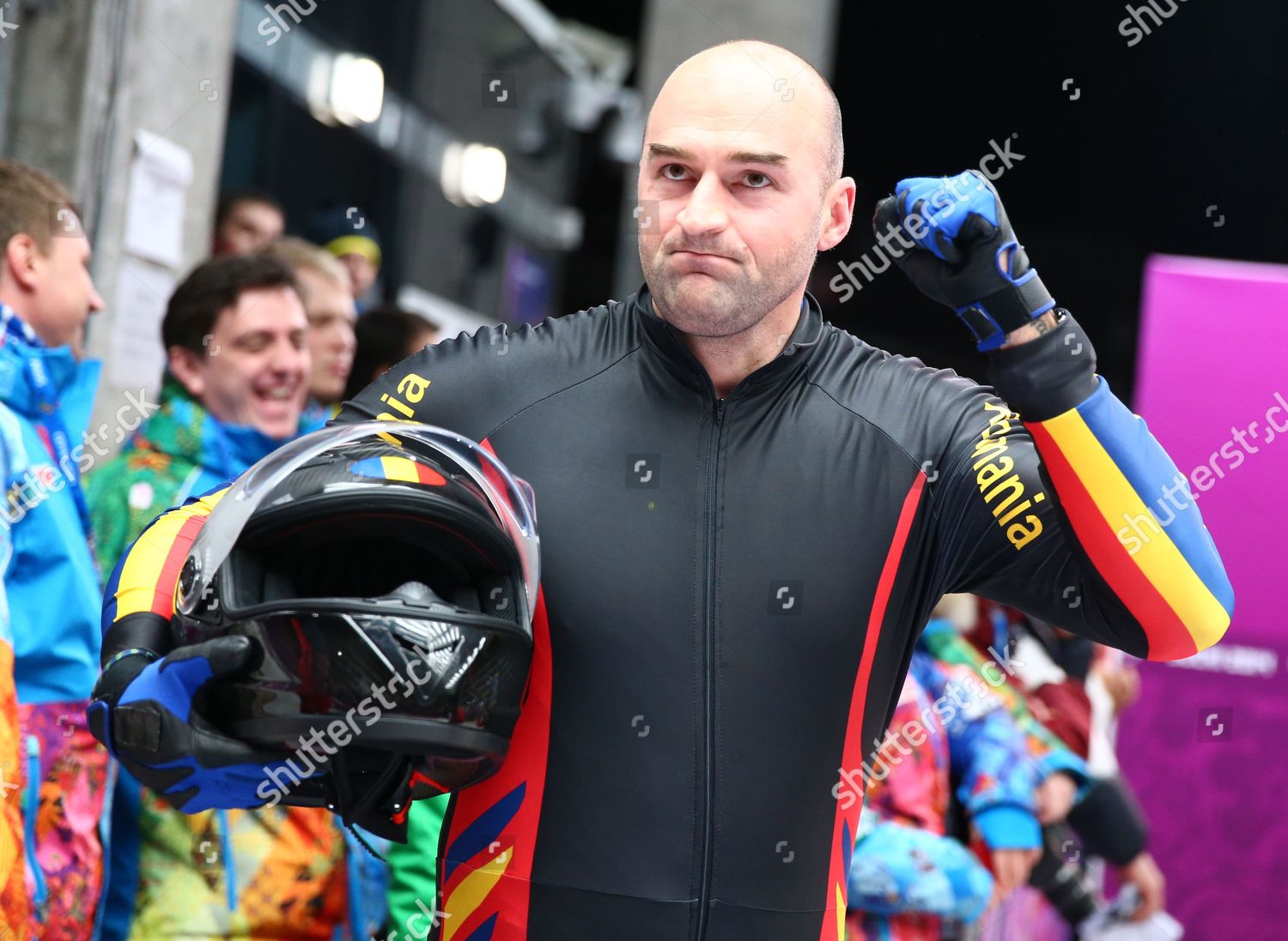 Pilot Nicolae Istrate Romania Reacts After Editorial Stock Photo - Stock Image | Shutterstock