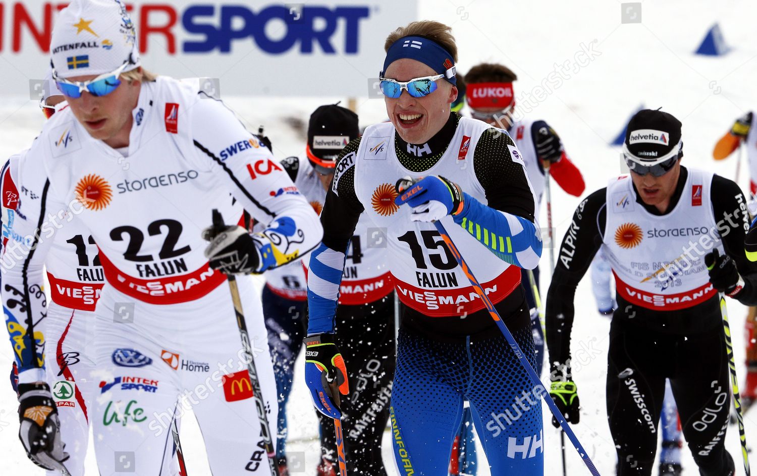 Iivo Niskanen C Finland Lars Nelson Editorial Stock Photo - Stock Image ...