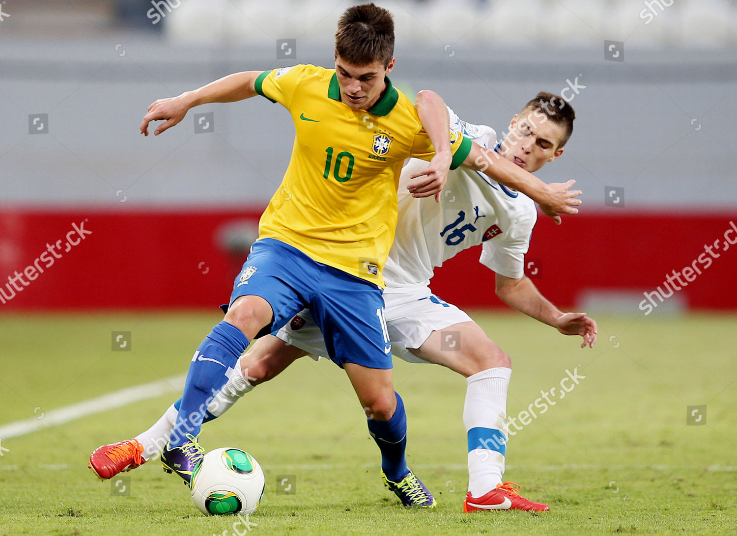 Brazilian Player Nathan L Fights Ball Editorial Stock Photo - Stock ...