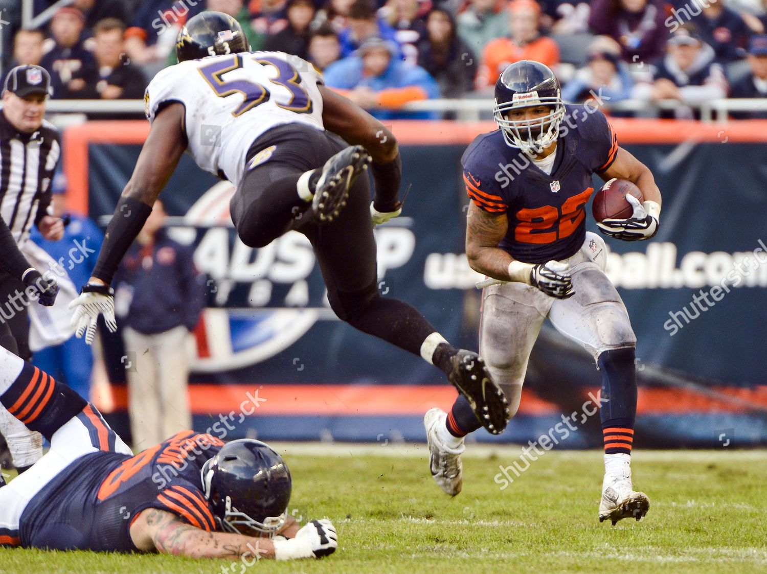 Chicago Bears Guard Matt Slauson L Editorial Stock Photo - Stock Image ...