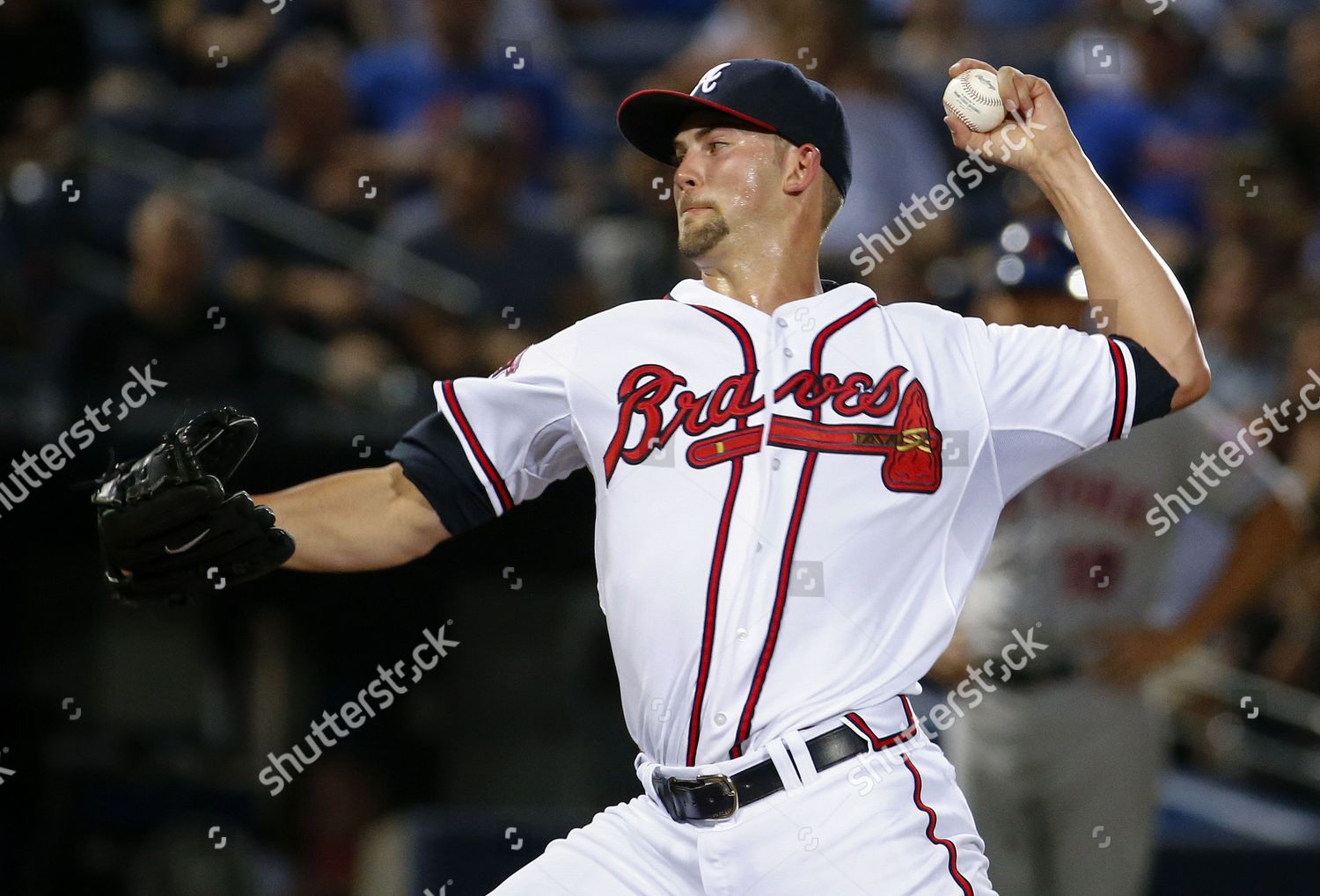 Atlanta Braves Starting Pitcher Mike Minor Editorial Stock Photo ...