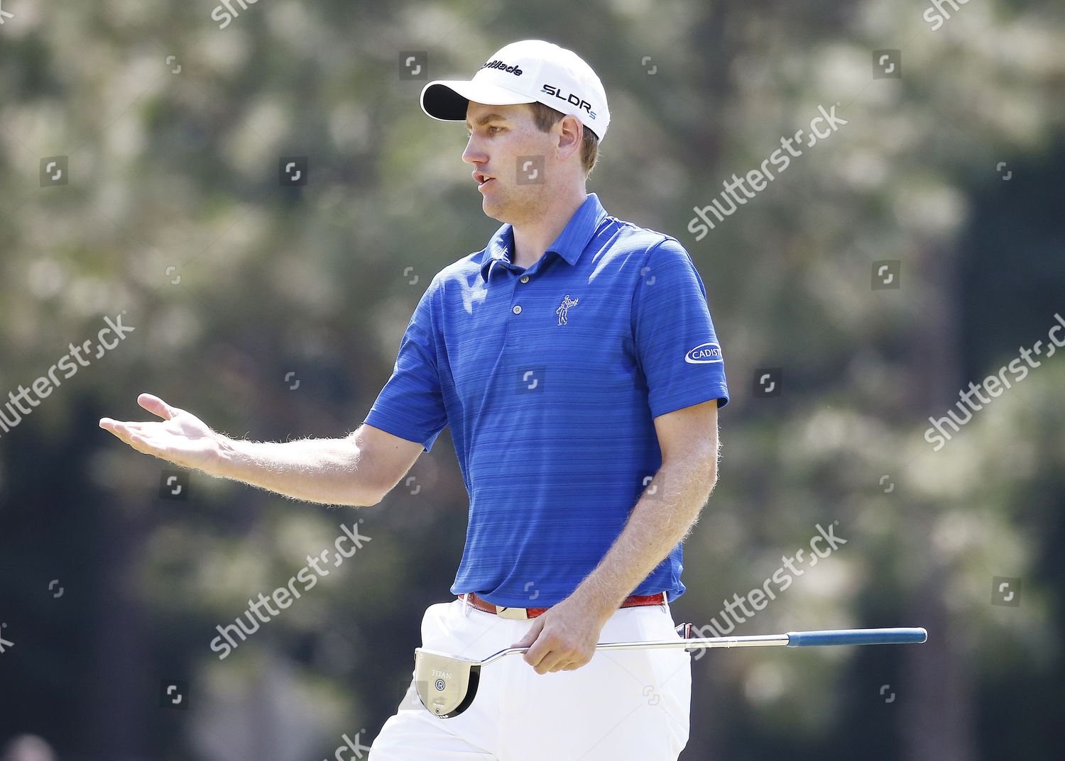 Brendon Todd Us Reacts He Putts Editorial Stock Photo - Stock Image ...