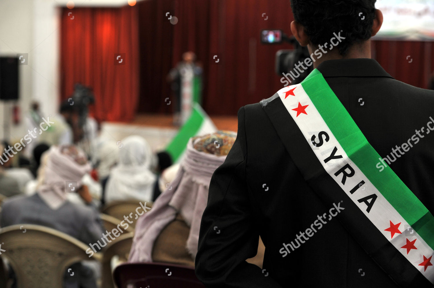 Member Yemens Salafi Movement Wearing Syrian Editorial Stock Photo ...