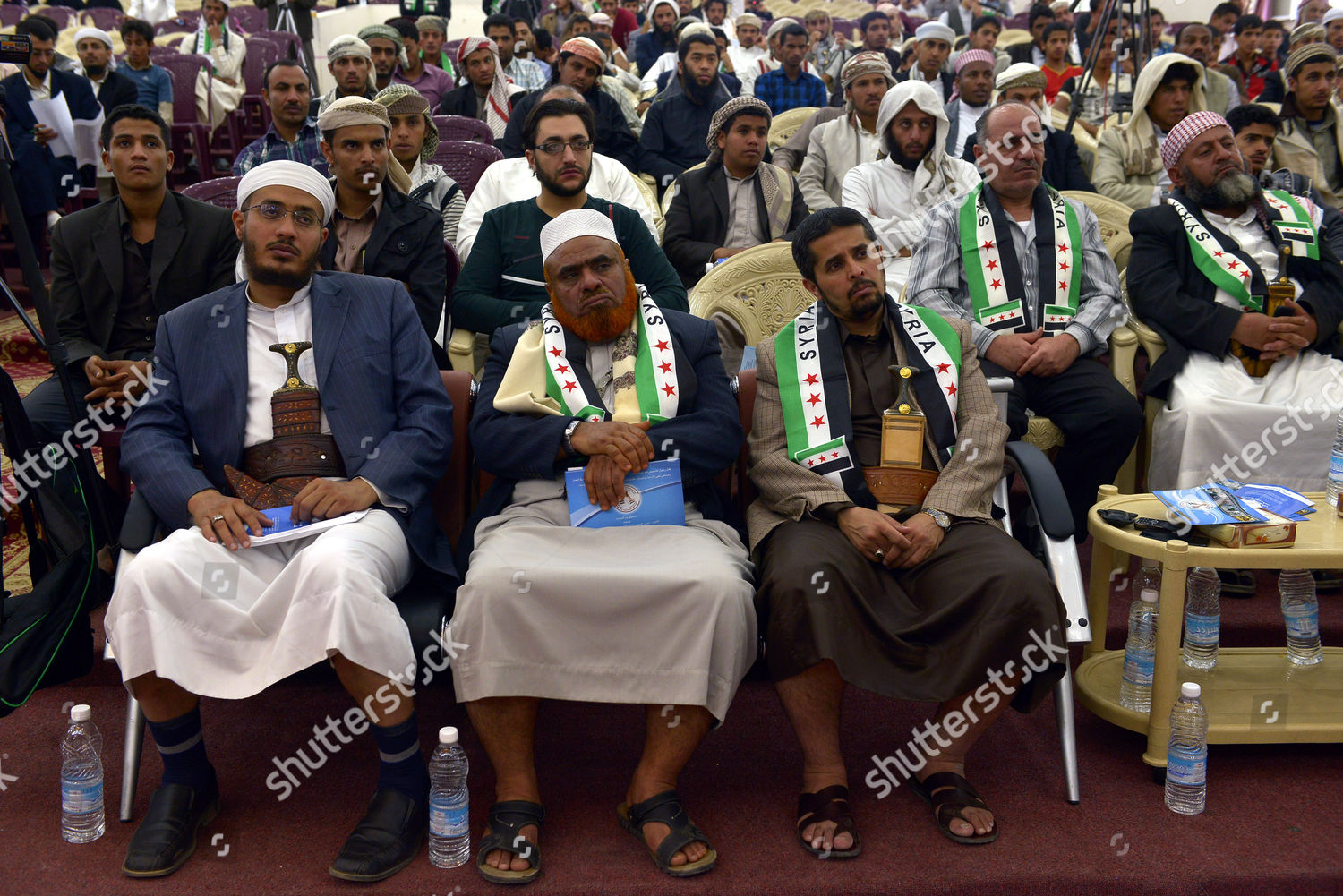 Members Yemens Salafi Movement Attend Gathering Editorial Stock Photo ...