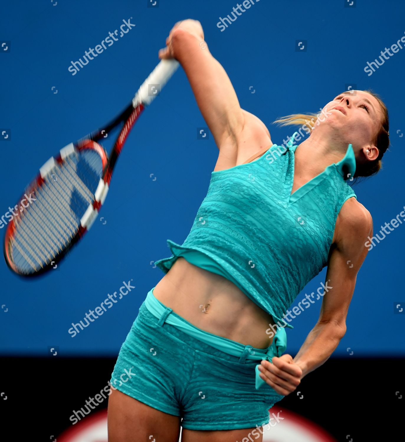 Camila Giorgi Italy Action Against Flavia Editorial Stock Photo - Stock ...