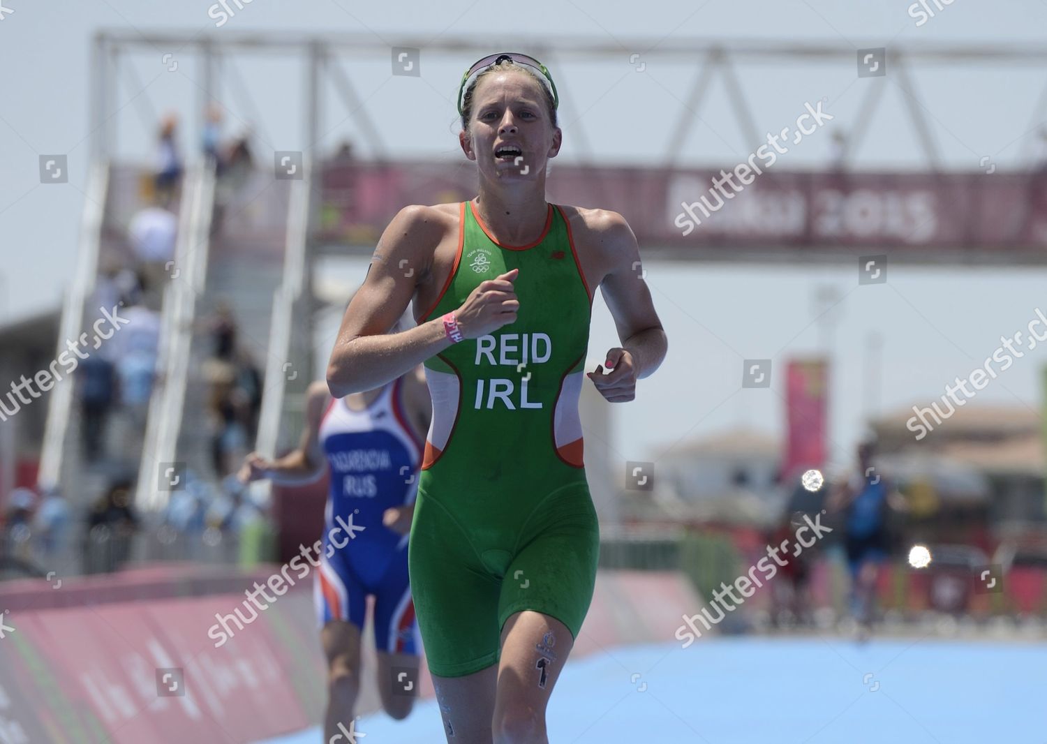 Aileen Reid Ireland Crosses Finish Line Editorial Stock Photo - Stock ...