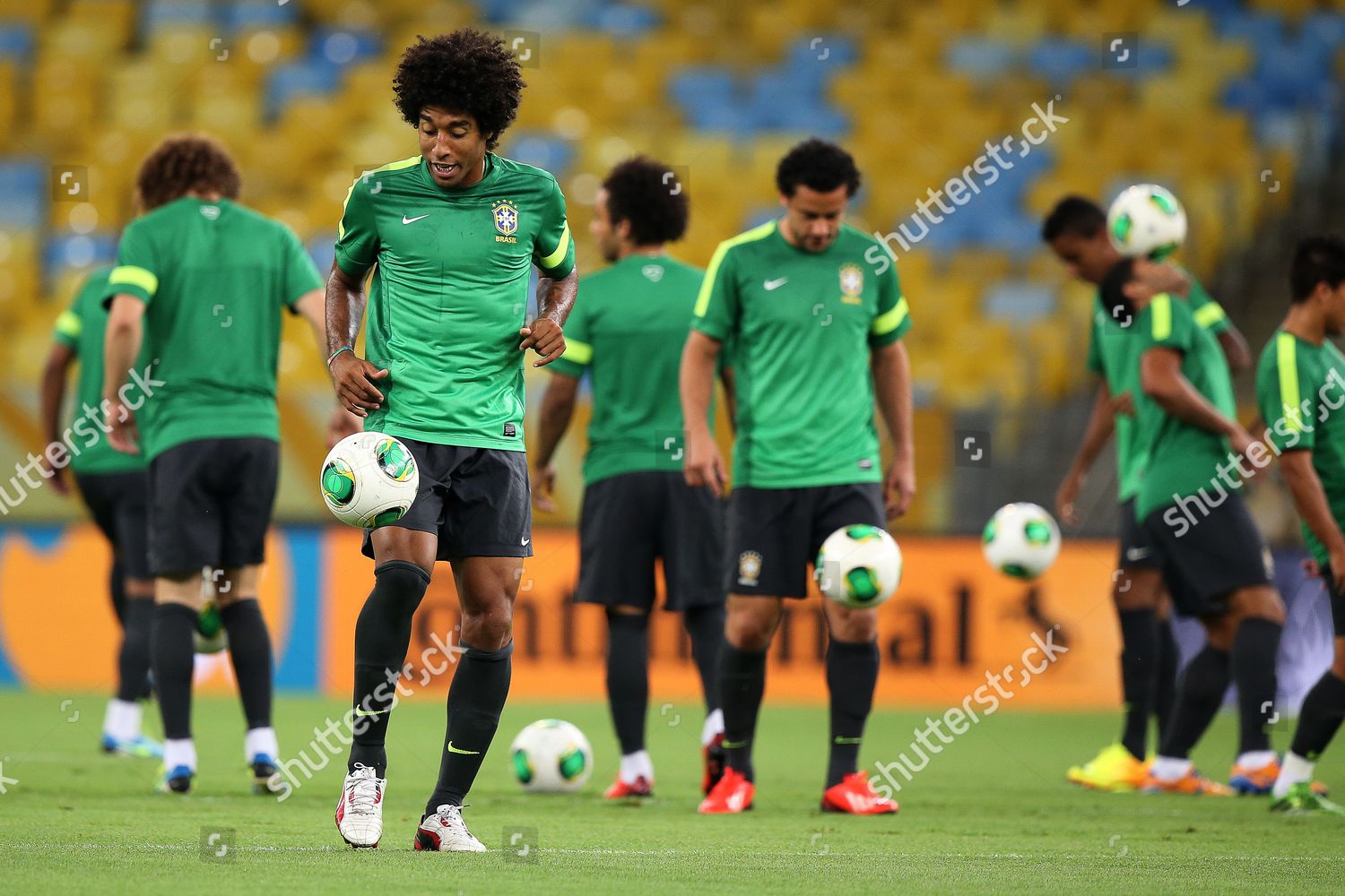 Brazilian National Soccer Team Defender Dante Editorial Stock Photo ...