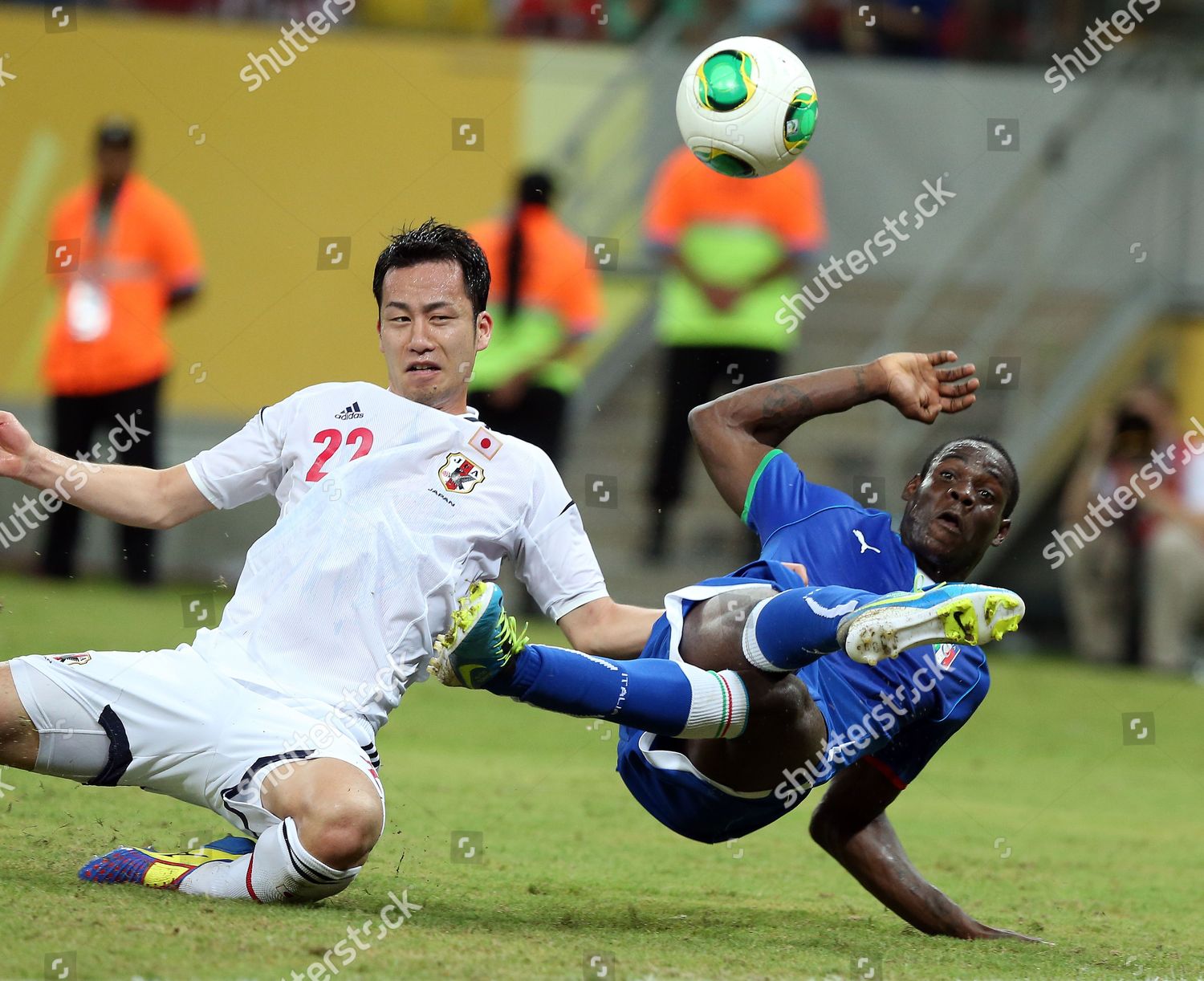 Mario Balotelli R Italy Action Against Editorial Stock Photo - Stock ...