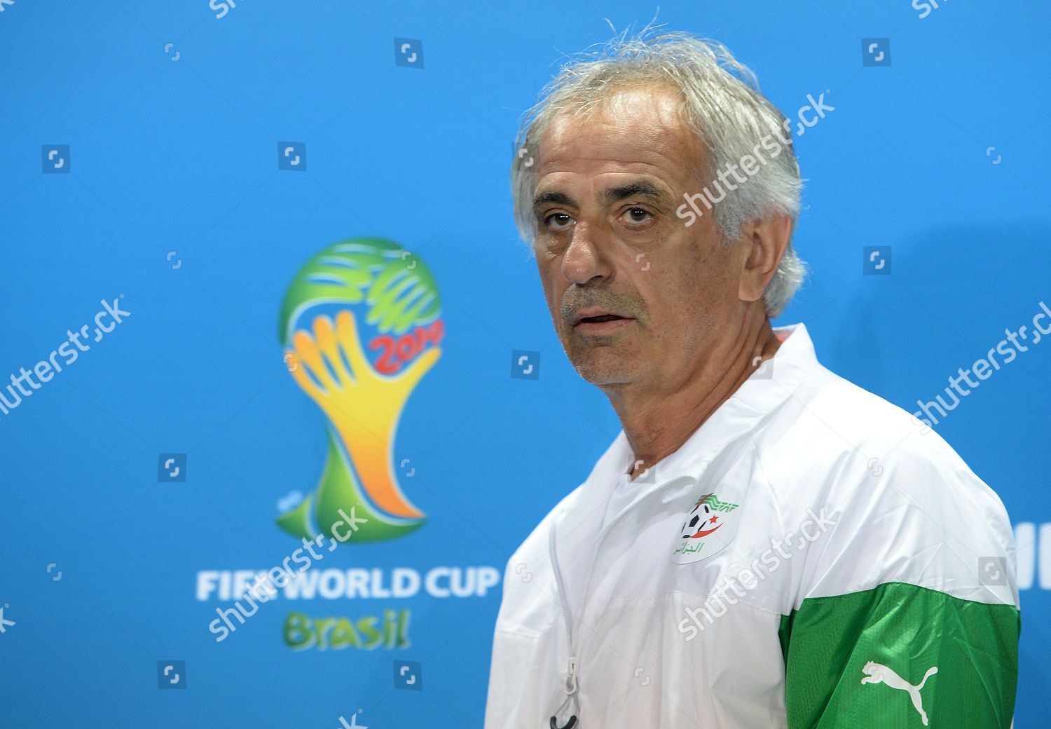 Algeria National Soccer Team Coach Vahid Editorial Stock Photo - Stock ...