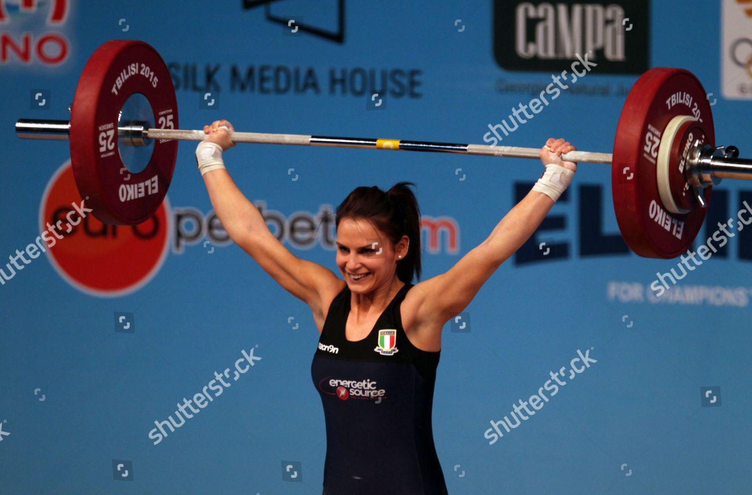 ITALIAN JENNIFER LOMBARDO COMPETES DURING WOMEN'S Editorial Stock Photo ...
