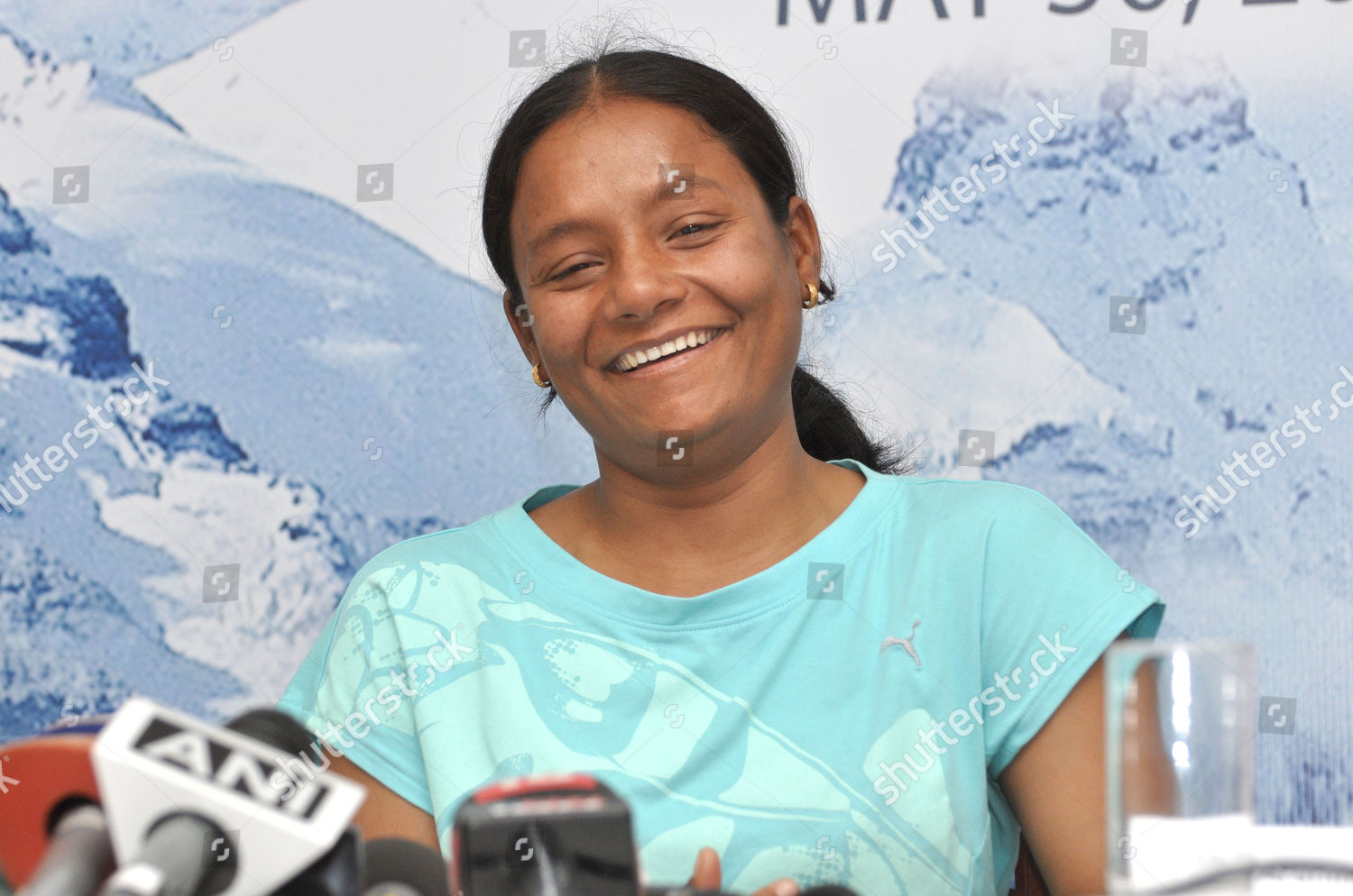 Indian Mountaineer Arunima Sinha First Female Editorial Stock Photo ...