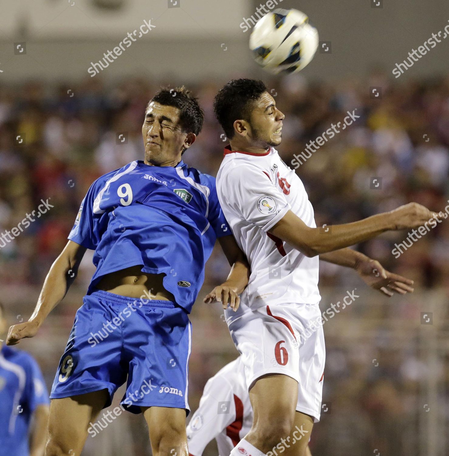Jordanian Soccer Player Saeed Murjan R Editorial Stock Photo - Stock ...