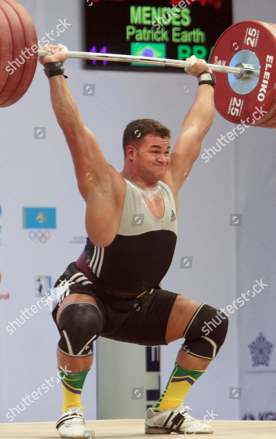 Brazils Patrick Earth Mendes Competes During Editorial Stock Photo ...