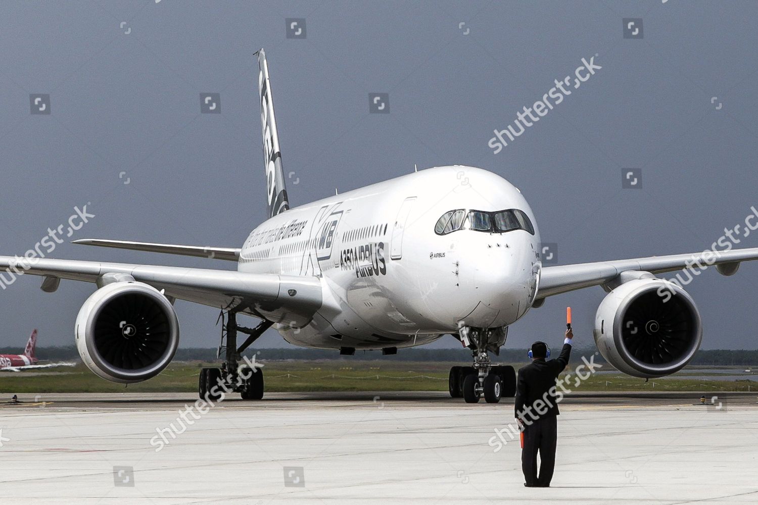 New Airbus A350 Xwb Extra Wide Editorial Stock Photo - Stock Image ...