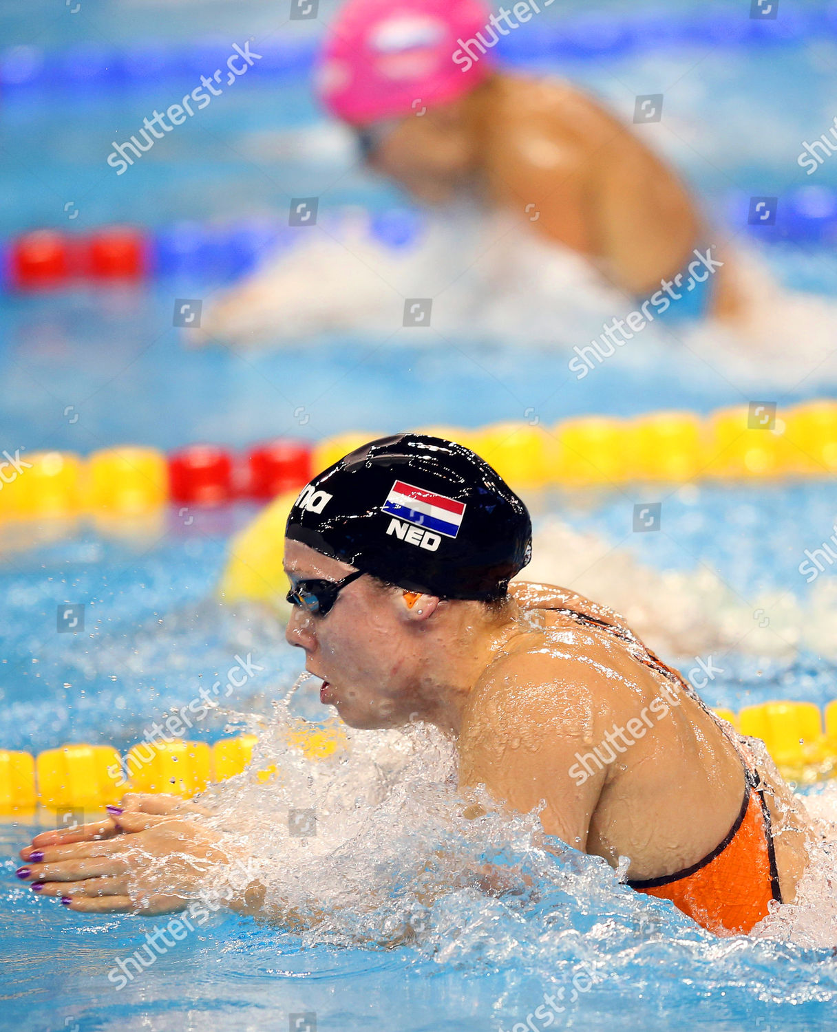 Dutch Swimmer Moniek Nijhuis Front Competes Editorial Stock Photo ...