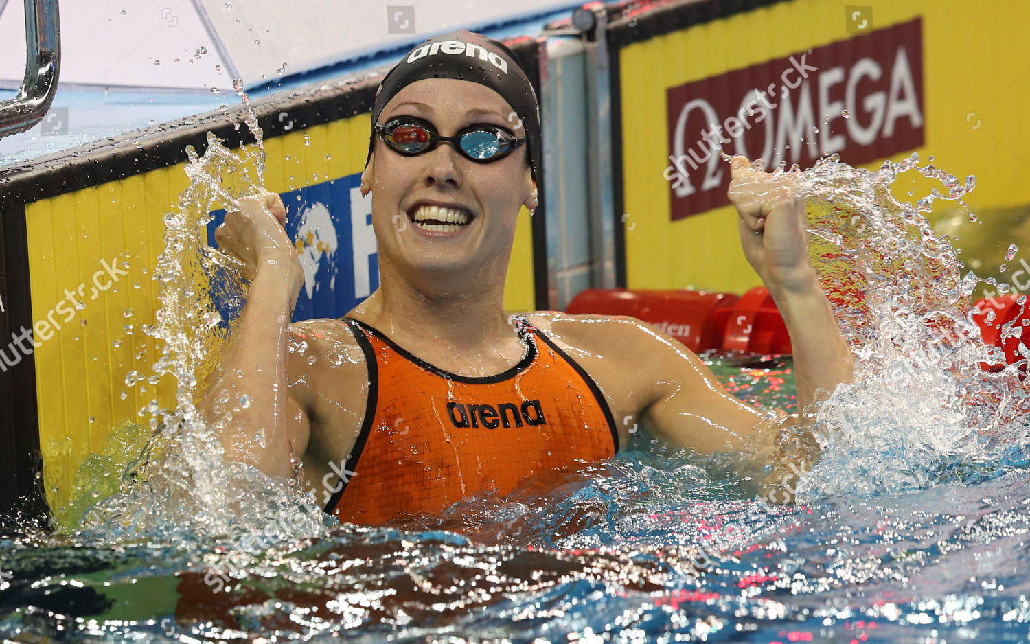 Dutch Swimmer Moniek Nijhuis Reacts After Editorial Stock Photo - Stock ...