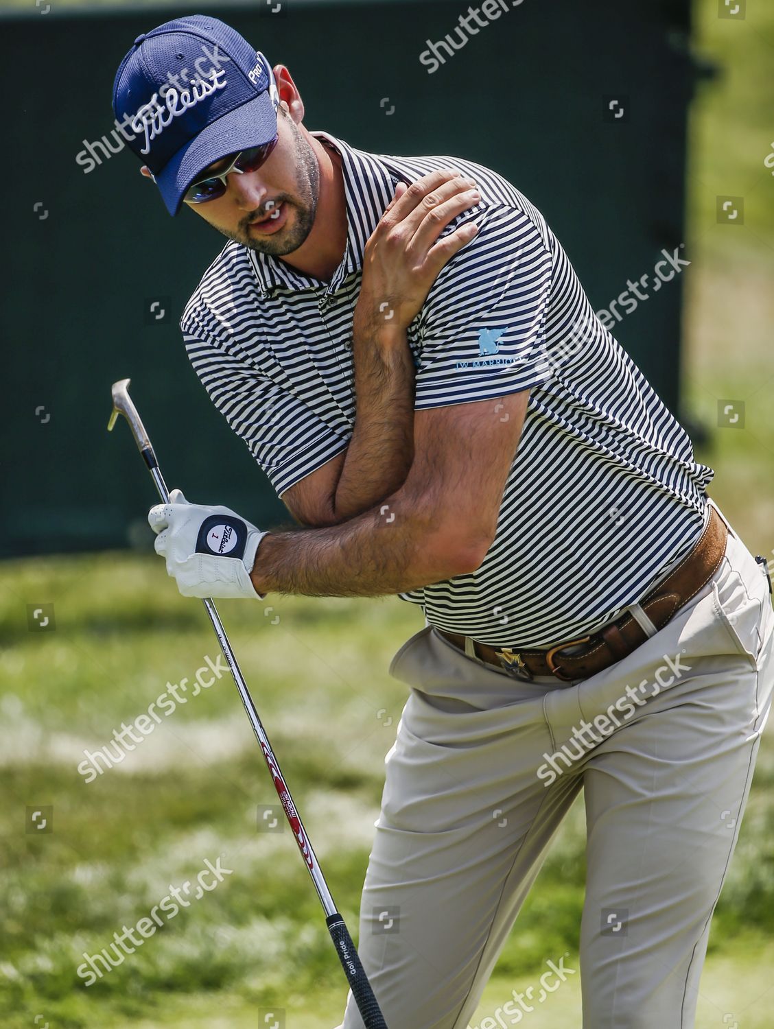 Cameron Tringale Us Works On His Editorial Stock Photo - Stock Image ...