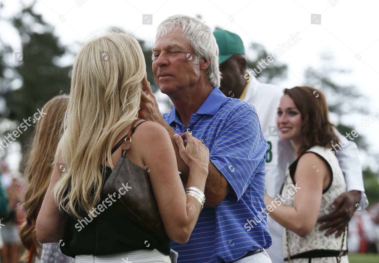 Ben Crenshaw Us R Embraces His Editorial Stock Photo - Stock Image ...