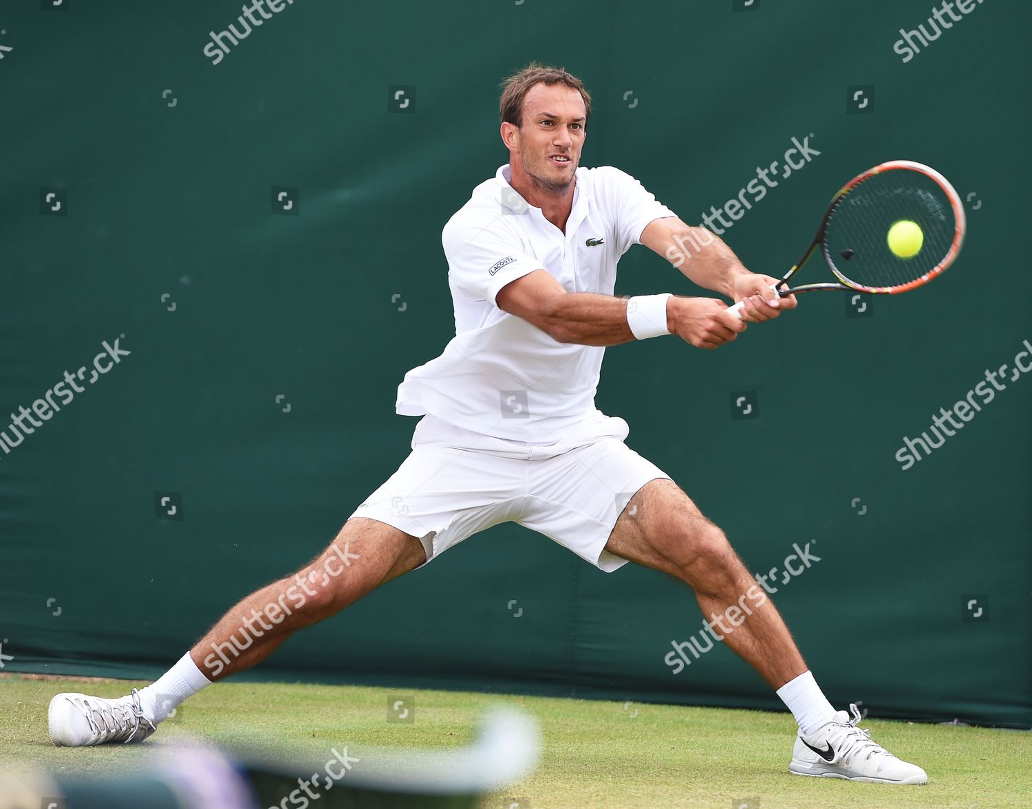 Ante Pavic Croatia Returns Feliciano Lopez Editorial Stock Photo ...