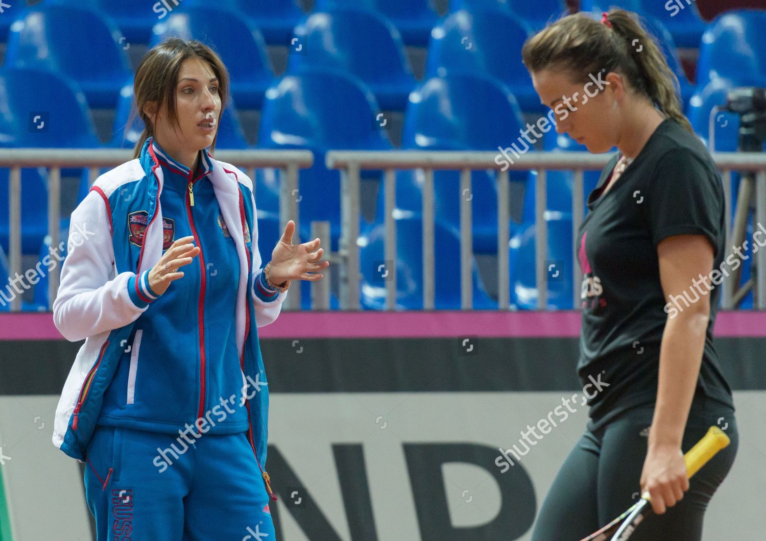 Russian Tennis Star Fed Cup Coach Editorial Stock Photo - Stock Image ...