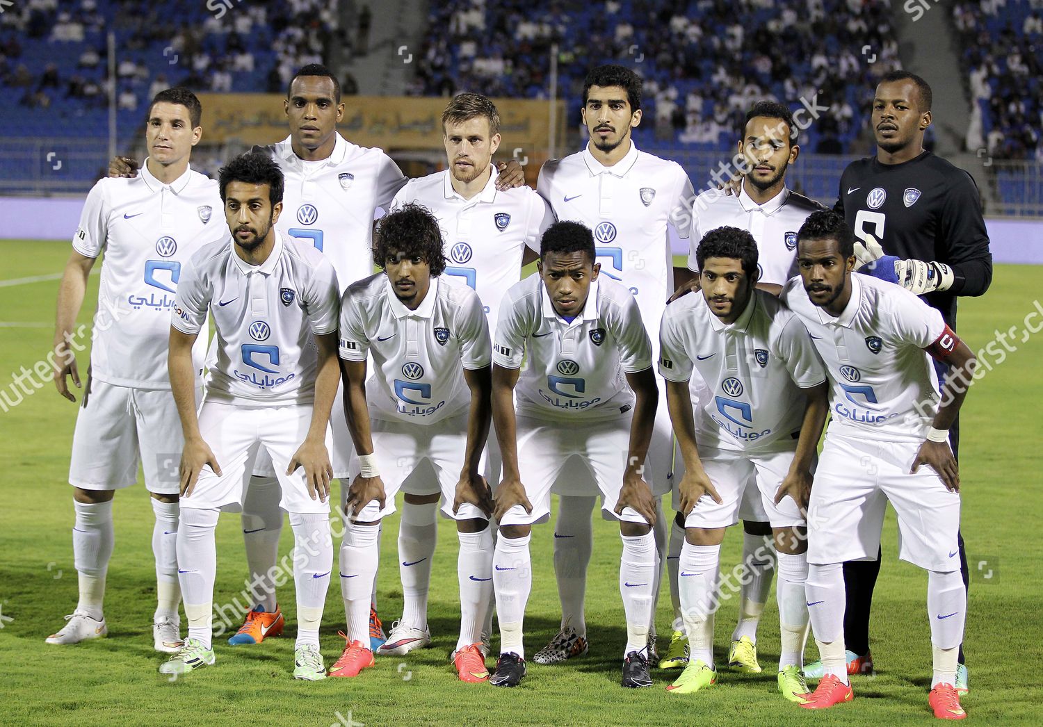 Al Hilal Starting Line Pose Group Editorial Stock Photo - Stock Image ...