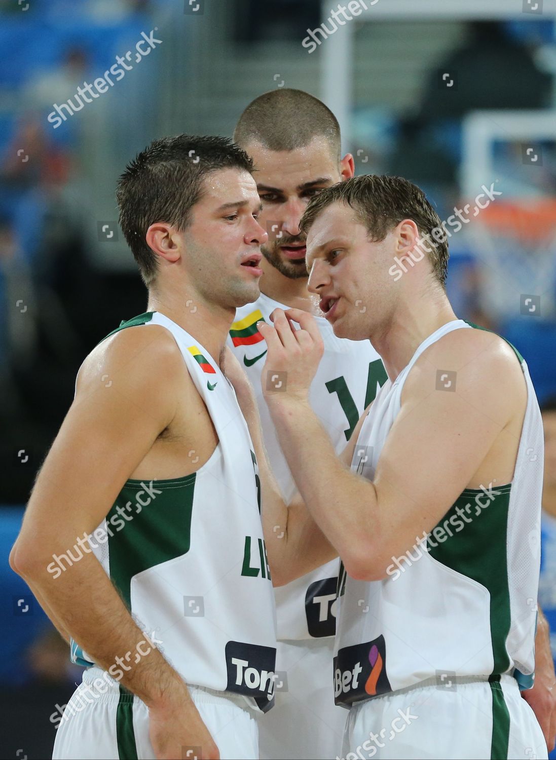 Lithuanias Mantas Kalnietis Martynas Pocius Jonas Editorial Stock Photo ...