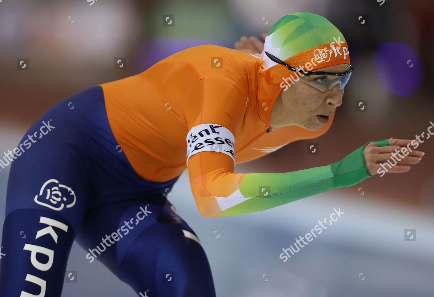 Netherlands Margot Boer Skates Womens 500m Editorial Stock Photo ...