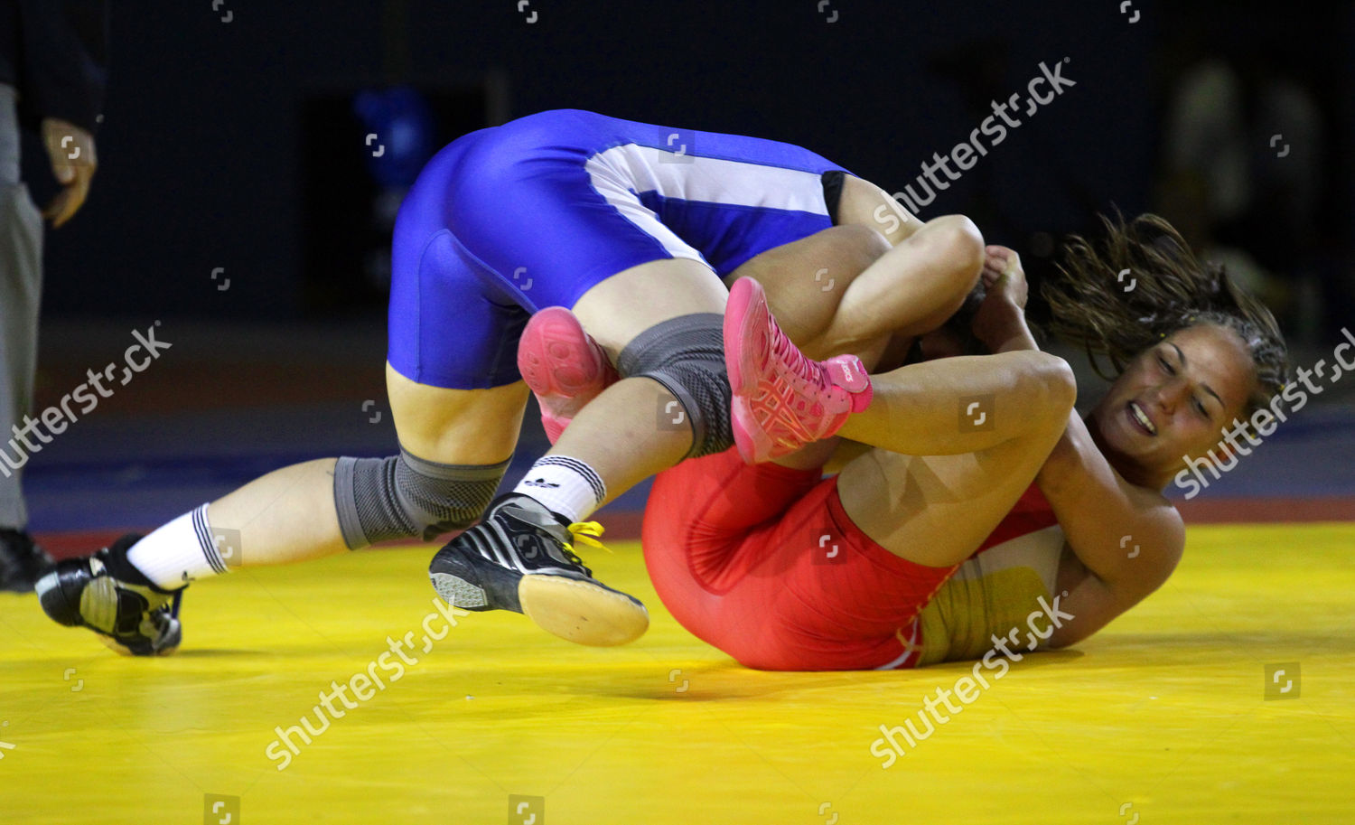 Karima Sanchez Red Spain Action Against Editorial Stock Photo - Stock ...