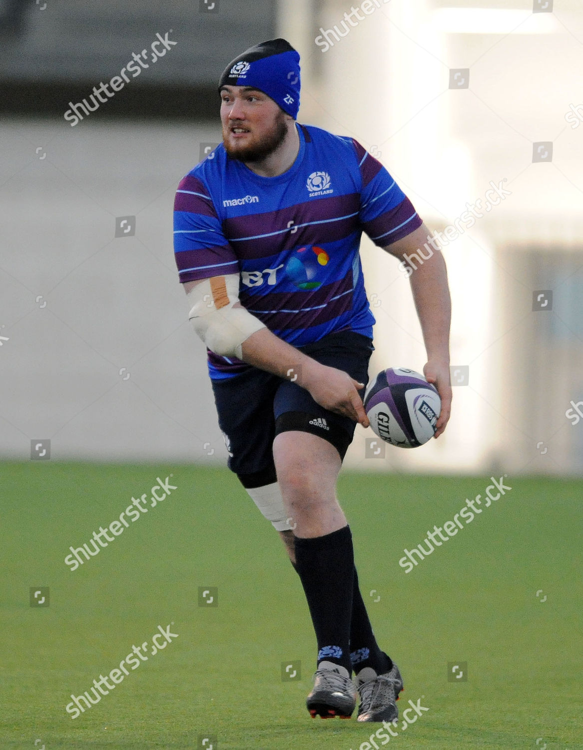 Zander Fagerson Scotland Prop Editorial Stock Photo - Stock Image ...