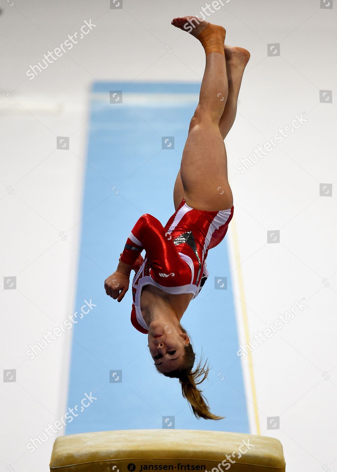 Switzerlands Giulia Steingruber Performs During Vault Editorial Stock ...