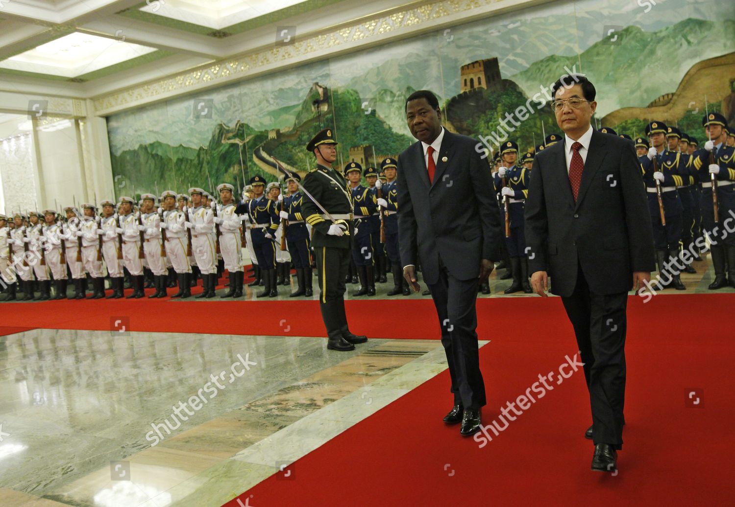 President Benin Yayi Boni Front L Editorial Stock Photo - Stock Image ...
