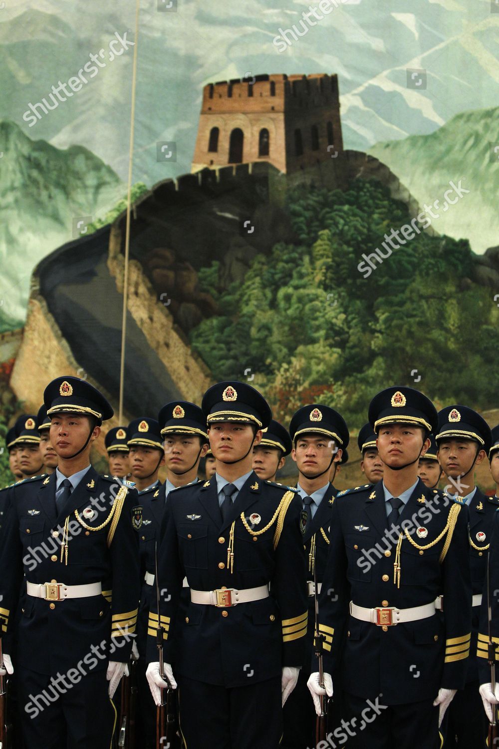 Guards Honor Peoples Liberation Army Pla Editorial Stock Photo - Stock ...