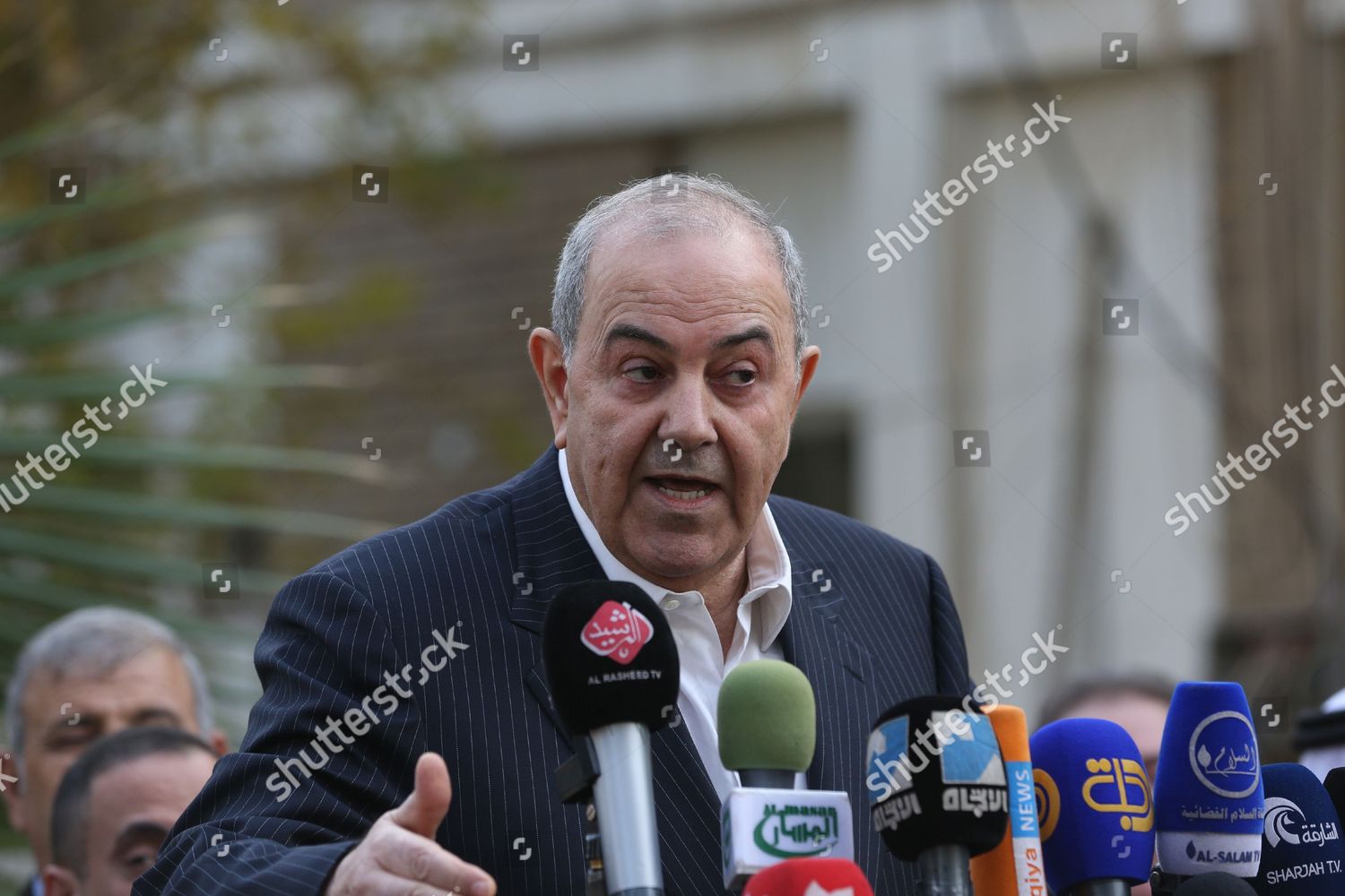 Iyad Allawi Former Iraqi Prime Minister Editorial Stock Photo - Stock ...
