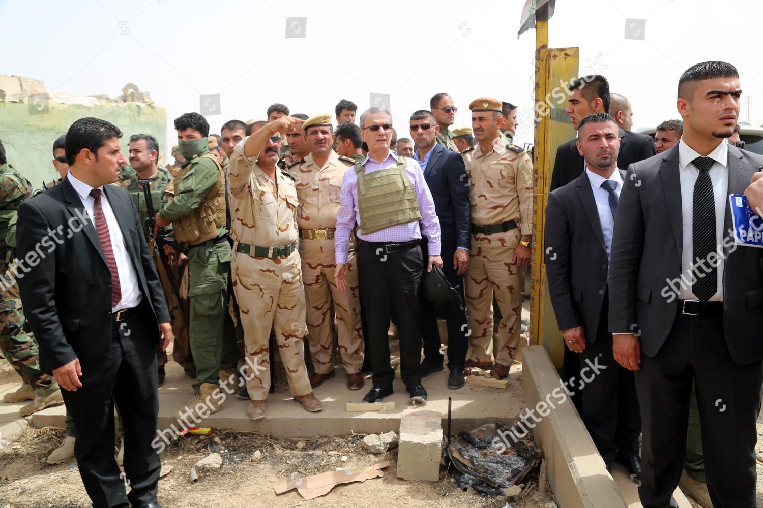 Iraqs Governor Kirkuk Najim Aldeen Omar Editorial Stock Photo - Stock ...