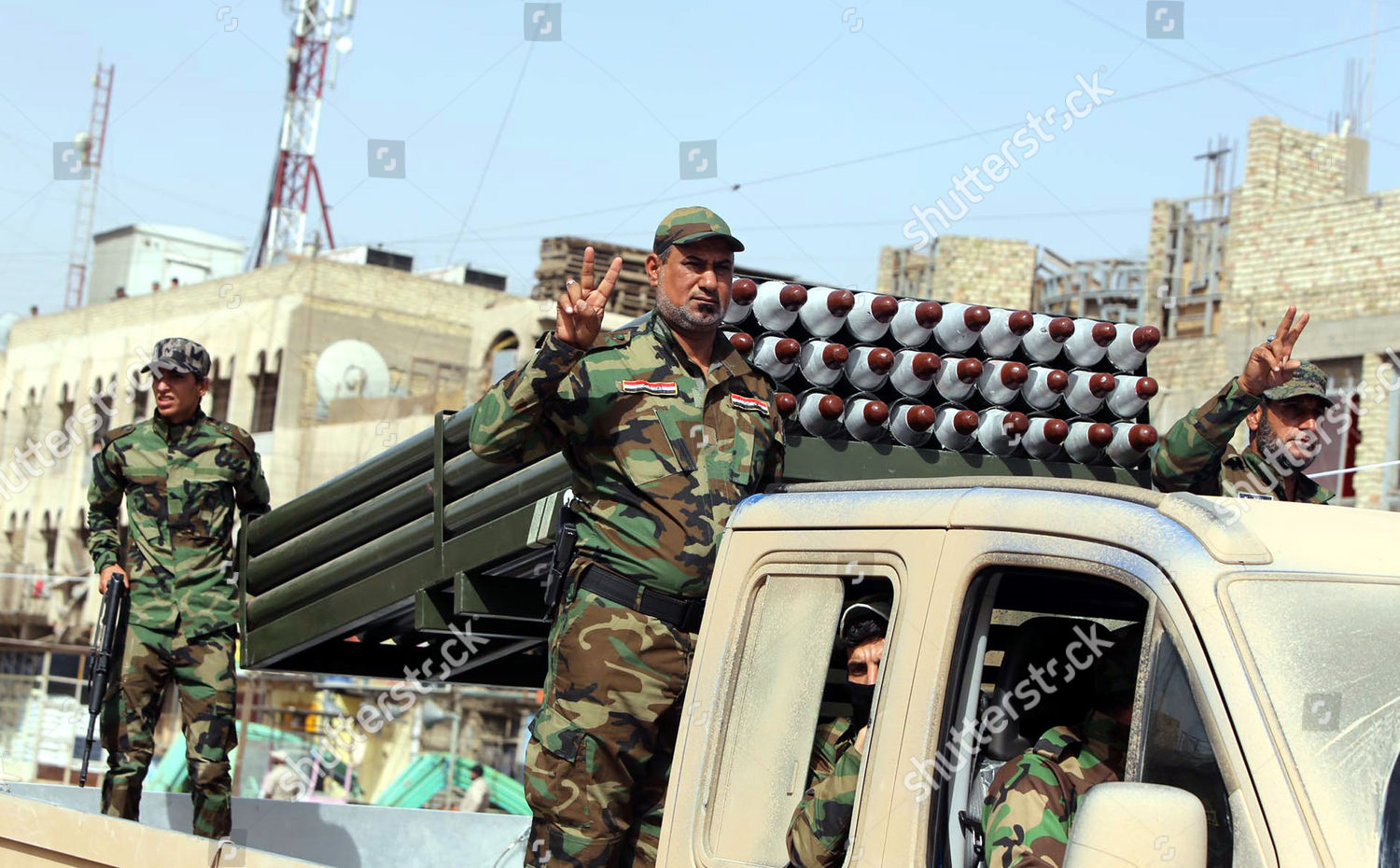 Members Newly Established Shiite Militia Peace Editorial Stock Photo ...