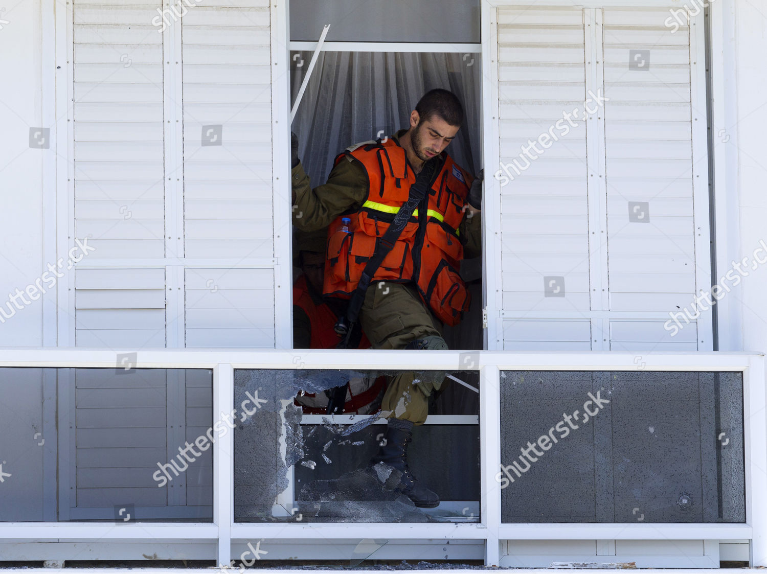 Soldier Israeli Home Front Command Kicks Editorial Stock Photo - Stock ...