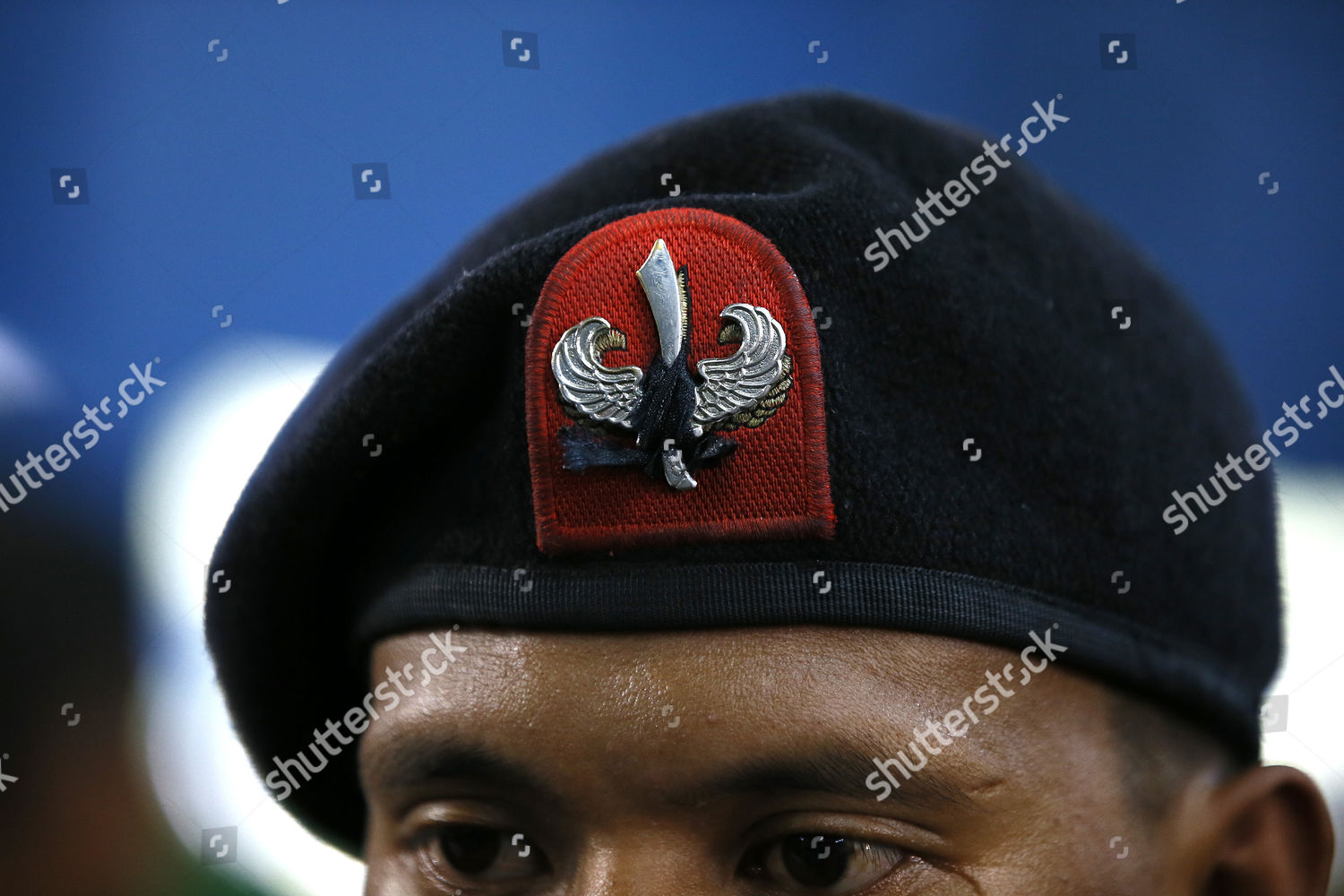Beret Police Special Actio Force Saf Editorial Stock Photo - Stock ...