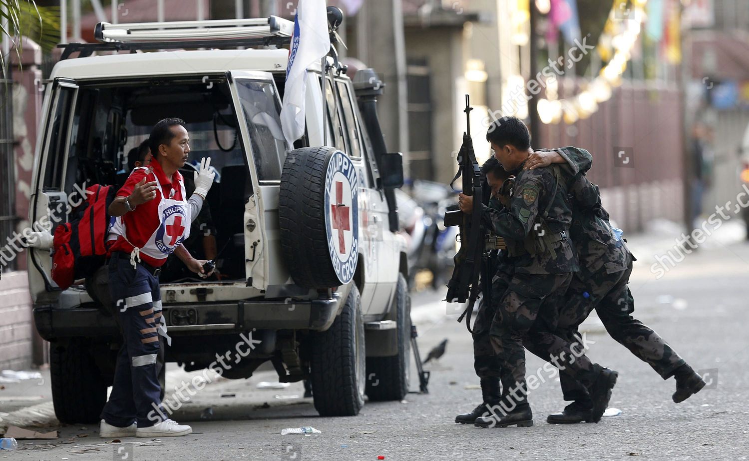 Filipino Special Action Force Saf Police Editorial Stock Photo - Stock ...