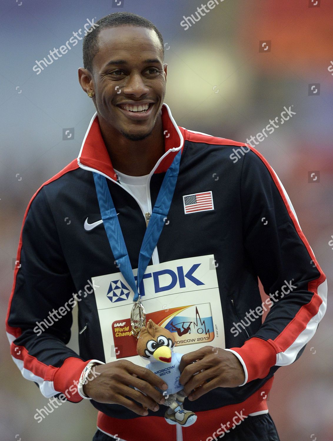 Tony Mcquay Usa Smiles On Podium Editorial Stock Photo - Stock Image ...