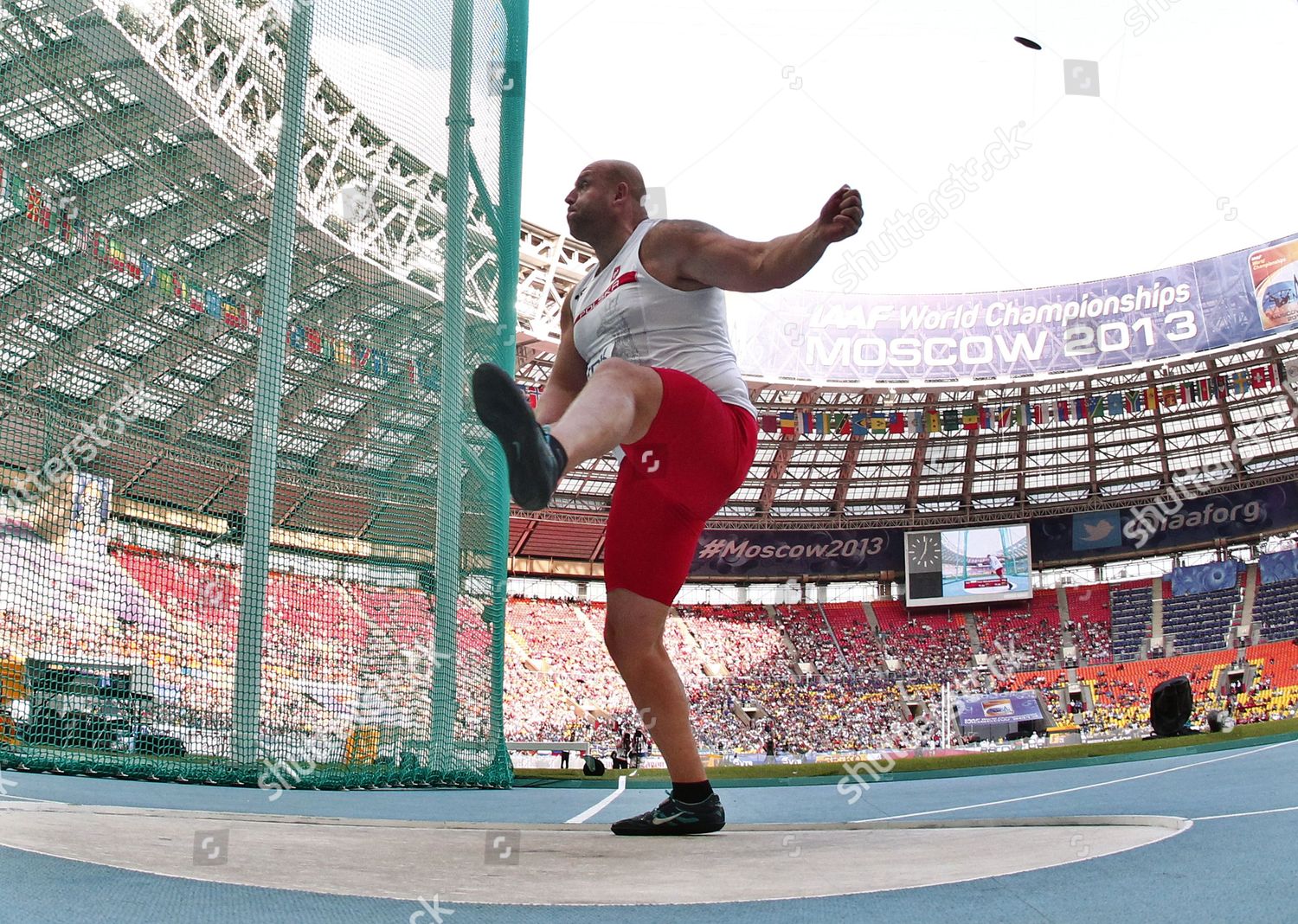 Piotr Malachowski Poland Competes Mens Discus Editorial Stock Photo ...