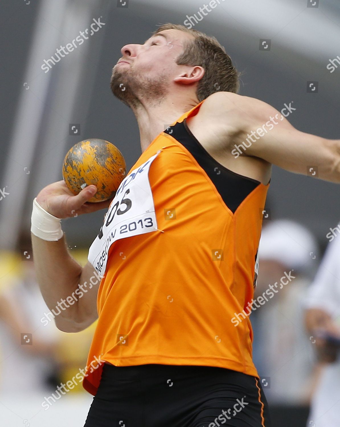 Ingmar Vos Netherlands Competes Shot Put Editorial Stock Photo - Stock ...