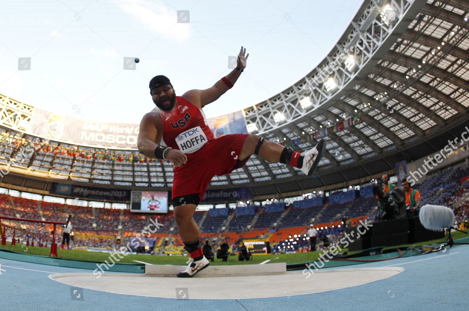 Reese Hoffa Us Competes Mens Shot Editorial Stock Photo - Stock Image ...