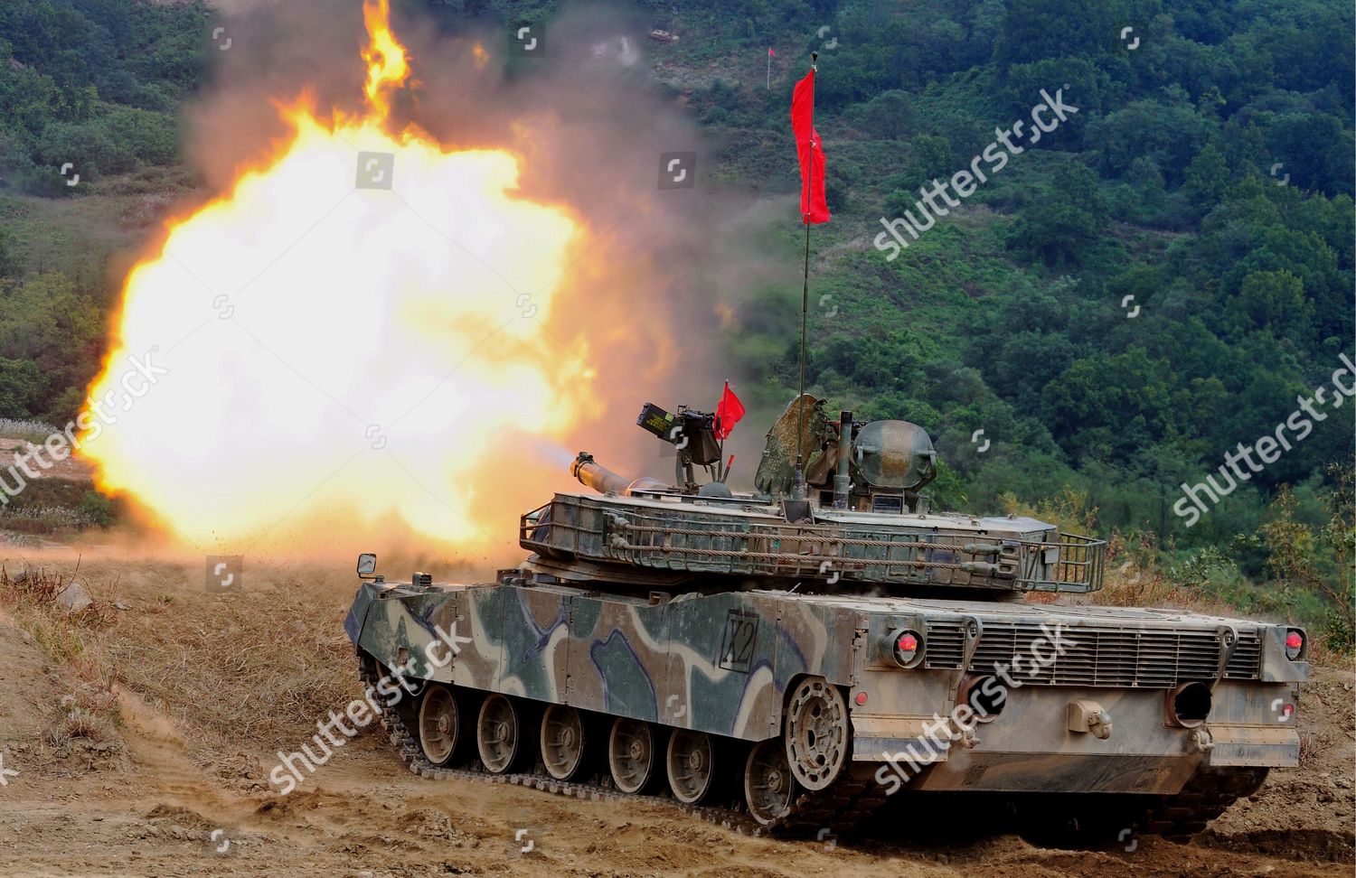 South Korean Army K1a1 Tank 20th Editorial Stock Photo - Stock Image ...