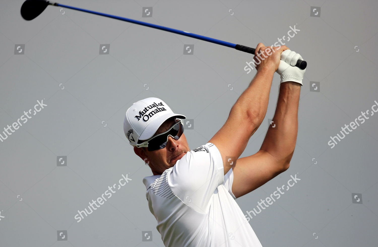 Swedish Golfer Henrik Stenson Tees Off Editorial Stock Photo - Stock ...