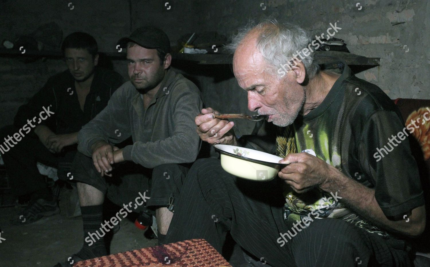 Man Eats Basement Their House Which Editorial Stock Photo - Stock Image ...