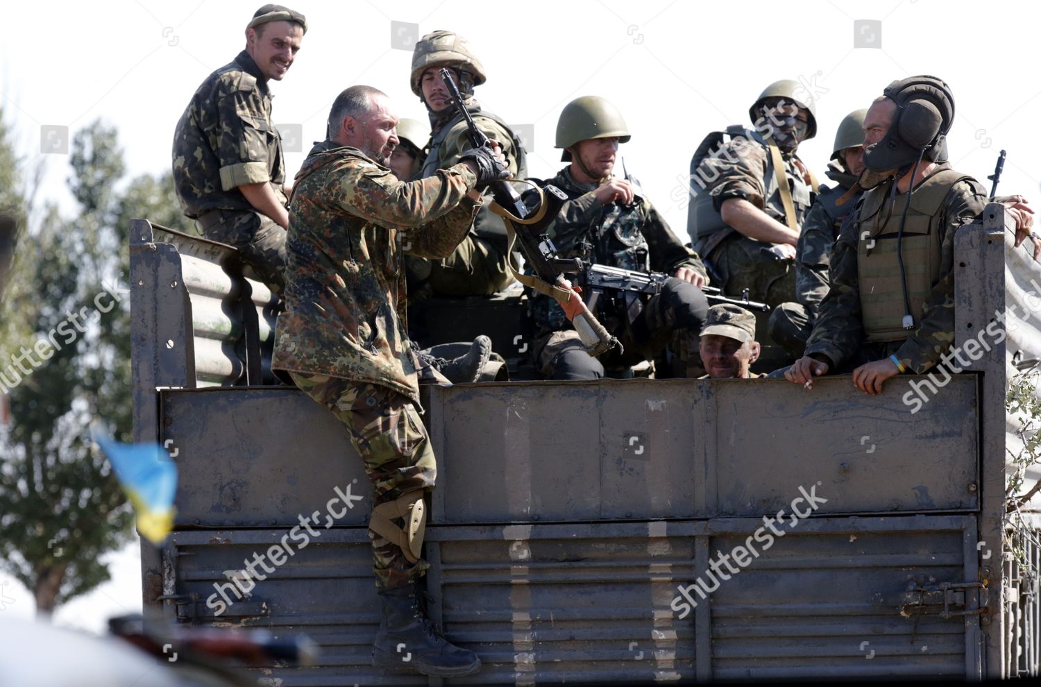 Soldiers Ukrainian Selfdefence Battalion Azov Take Editorial Stock ...