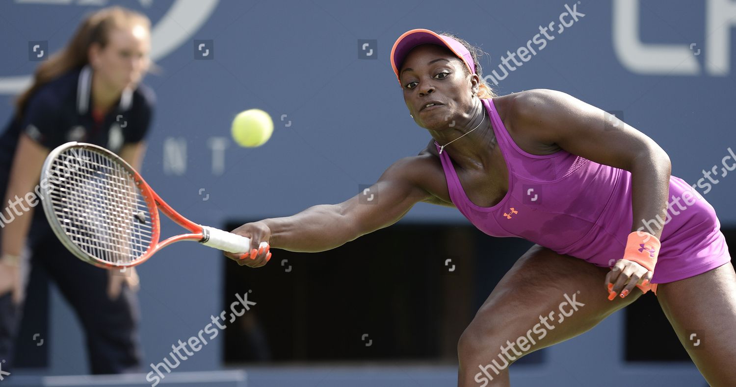 Sloane Stephens Us Hits Return Jamie Editorial Stock Photo - Stock ...