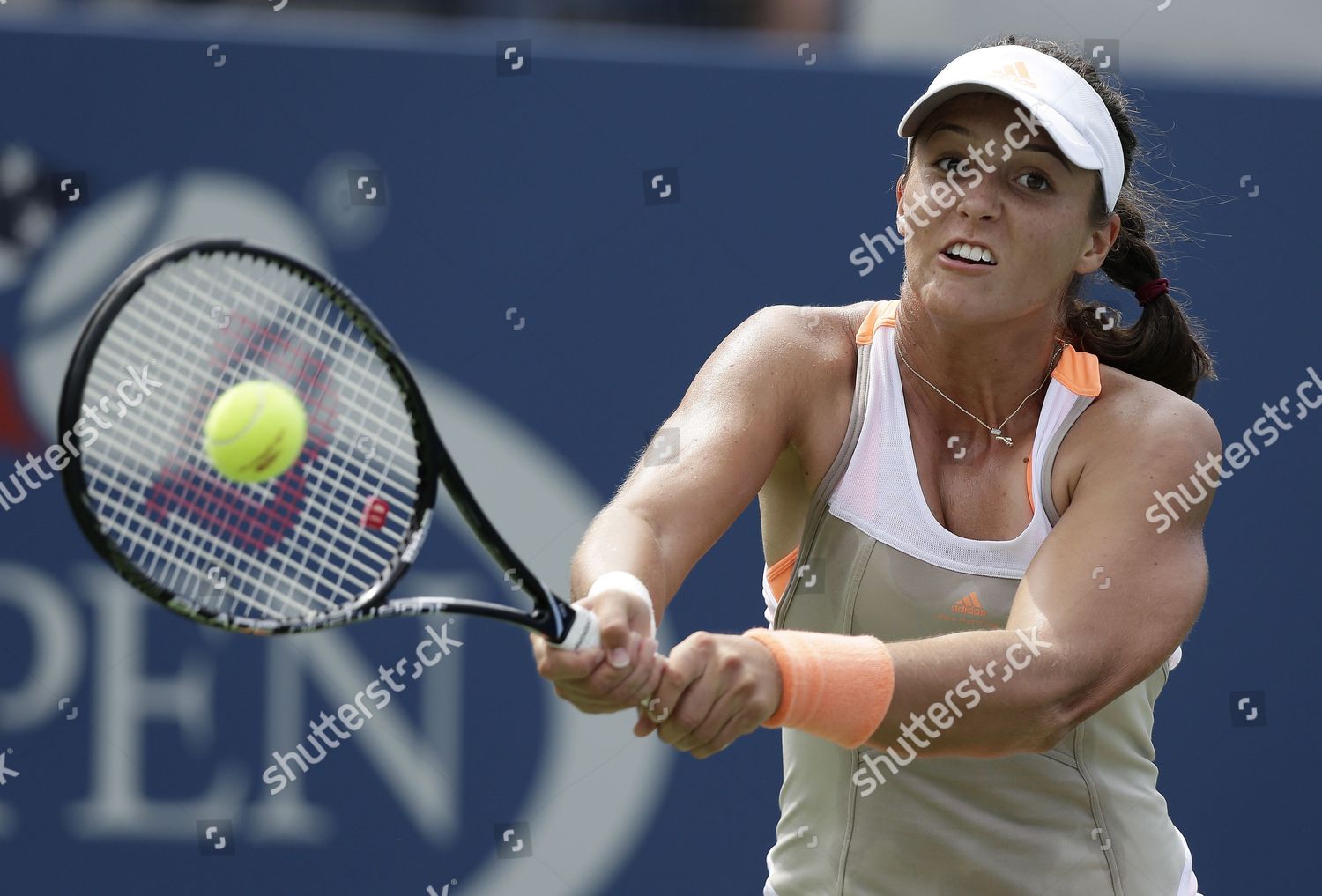 Laura Robson Great Britain Hits Reutrn Editorial Stock Photo - Stock ...