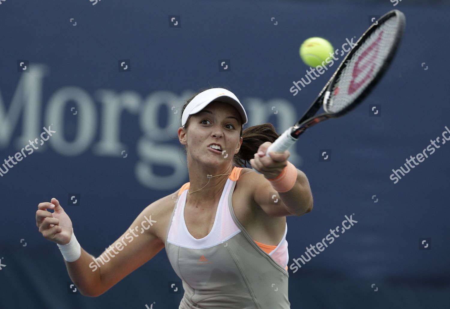 Laura Robson Great Britain Hits Return Editorial Stock Photo - Stock ...