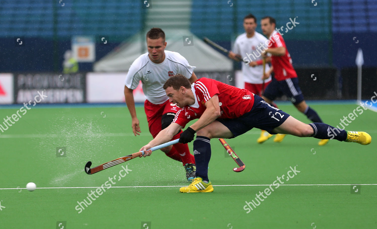 Michael Hoare England R Fights Ball Editorial Stock Photo - Stock Image ...